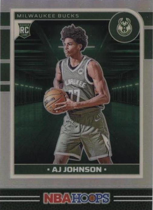 2024-25 Panini Nba Hoops - Rookies AJ Johnson #253 Premium Edition ...