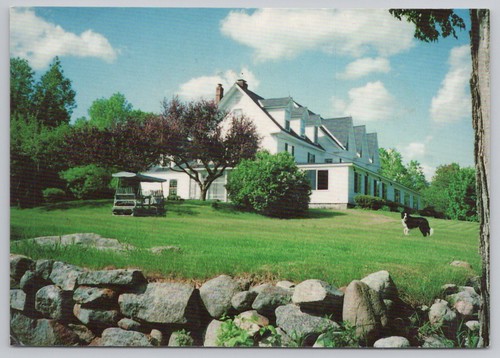Postcard Pleasant Lake Inn New London New Hampshire, Exterior View | eBay