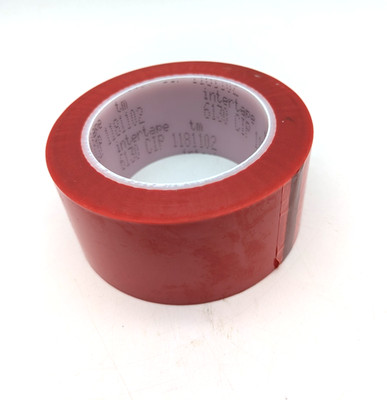 IPG 2"6130 High Temp Polyester Masking Tape -Red- Silicone Adhesive ...
