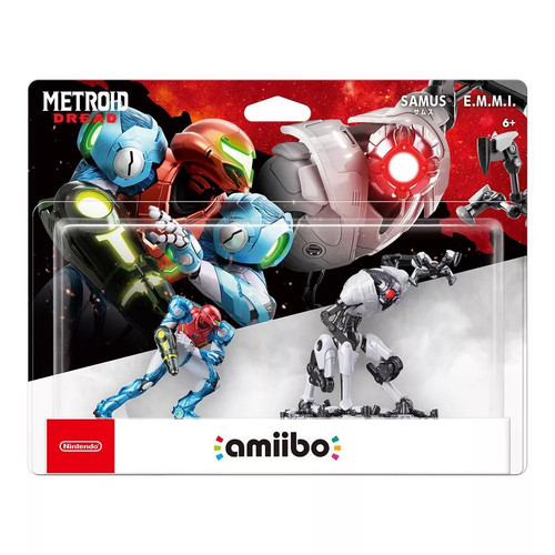 Metroid Dread amiibo Action Figures Figurines Samus/E.M.M.I. In-Game ...