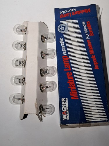 10 PACK OF WAGNER 1003 MINIATURE AUTOMOTIVE LIGHT LAMP BULBS | eBay