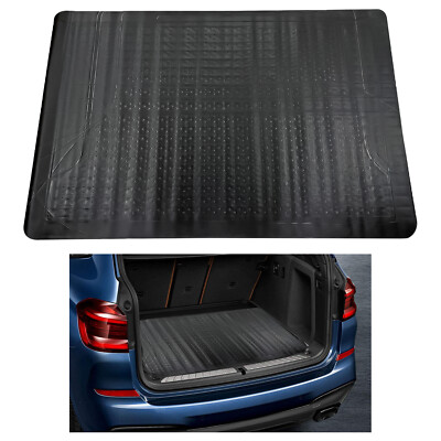 Universal Car Boot Mat Rubber Protector Non Slip Large Lightweight Cut ...