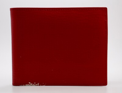 Genuine Rolex Red Leather Bi-Fold Wallet | eBay
