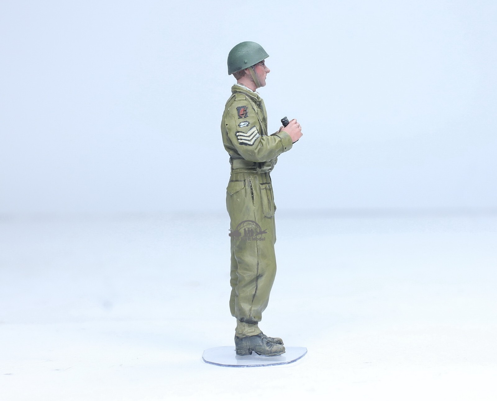 PreSale British Tank Commander (set 2) WW2 1:35 Pro Built Model | eBay