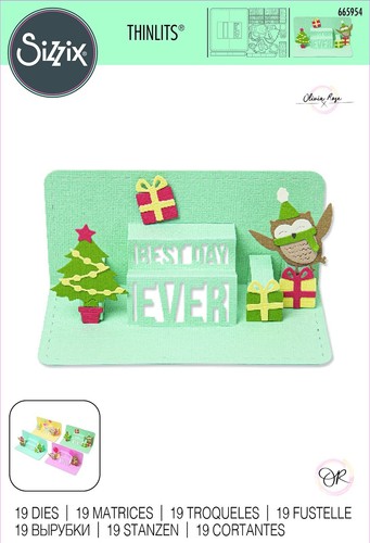 Sizzix "Multi-Phrase Pop Up" by Olivia Rose Thinlits Dies- 665954 MSRP $37 | eBay