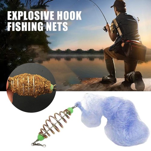 Heavy Duty Fishing Net Replacement Fishing Net Explosive NEW Hook J6 ...