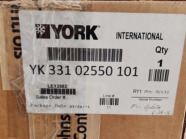 YORK 331-02550-101 I/o Board Kit G2491417 for sale online | eBay