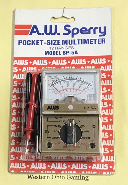 A.w. Sperry Multimeter SP 5a Works Well for sale online | eBay