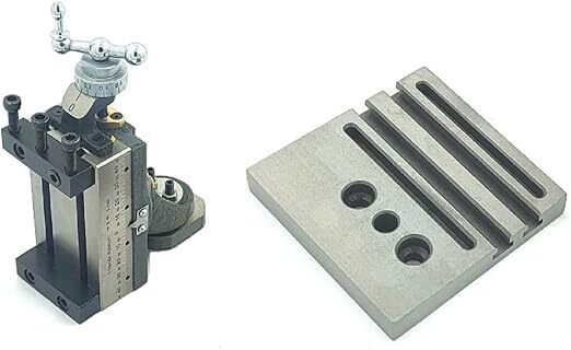 Mini Vertical Milling Slide with Base Plate-Direct Mounting on 7 x 14 ...
