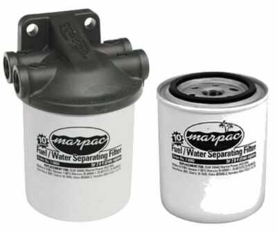 Marpac Fuel Water Separator Kit w/ Aluminum Head - Includes 2 Filters ...
