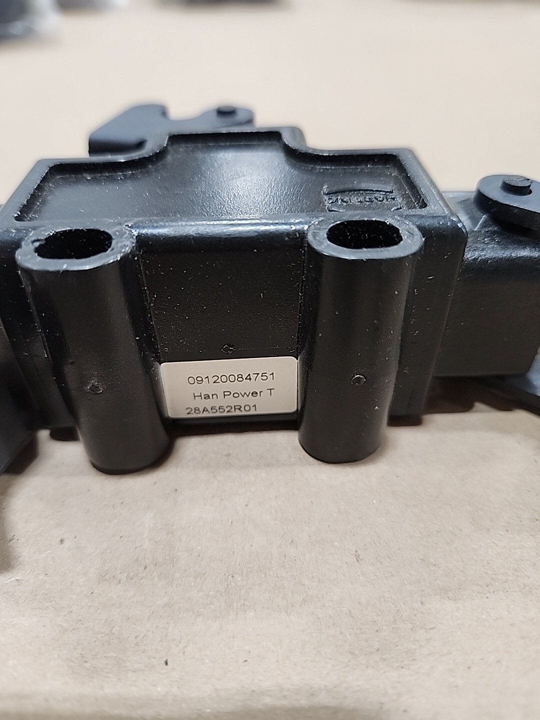 Harting 09120084751 Han Power T 3 x Han Q5/0 Heavy Duty Power Connector ...