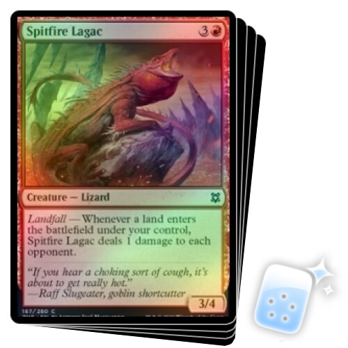 FOIL SPITFIRE LAGAC X4 Zendikar Rising ZNR Magic MTG MINT CARD | eBay