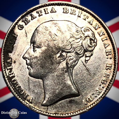 Great Britain 1860 British One Shilling GB0255 | eBay