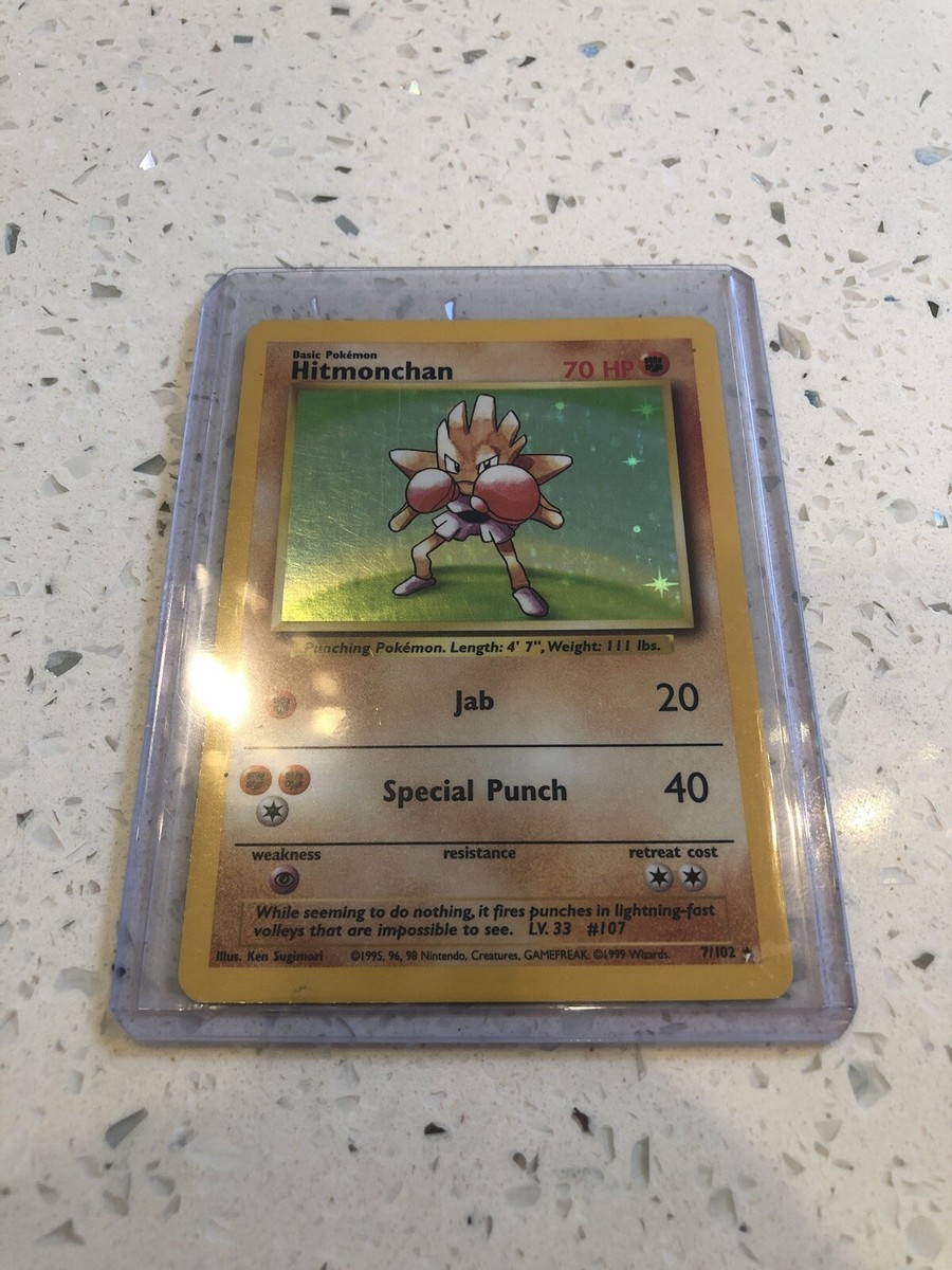 Hitmonchan Pokemon Card Topps