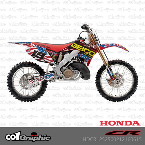 GRAPHICS DECALS STICKERS FULL KIT FOR HONDA CR125R CR250R 2002-2012 | eBay
