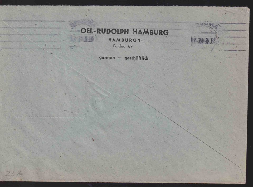 AM-POST, Wed. 23A(2), Hamburg 18.4.46 | eBay