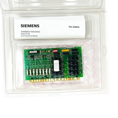 Siemens ZC1-8B Cerberus Pyrotronics 500-893957 Zone Control Card Module ...