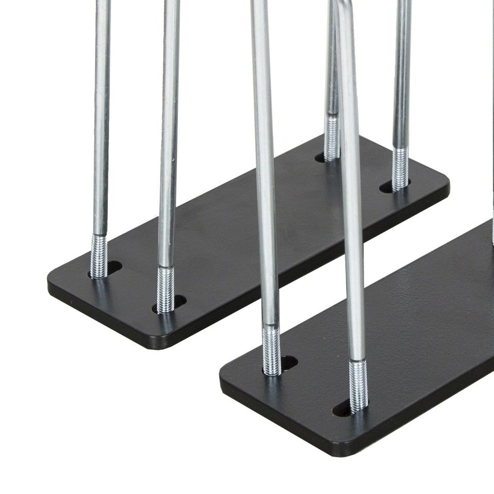 KUAFU 4" 4-1/2" For RV Tote Tank holder carrier Bumper Mount Secure ...