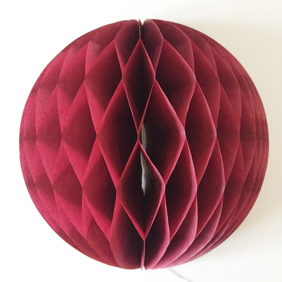 HONEYCOMB Hanging Paper BALLS Wedding Birthday Garland Party Deco Gold ...