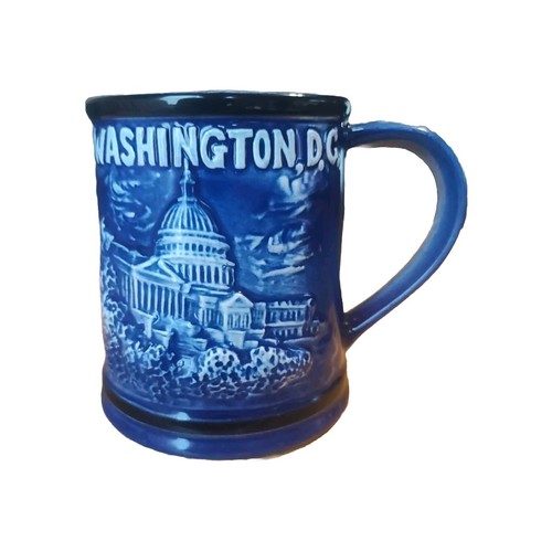 Washington DC Souvenir Coffee Mug Capitol Building Cup Textured | eBay