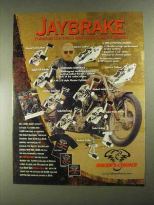 2001 Biker's Choice Jaybrake Controls and Brakes Ad | eBay