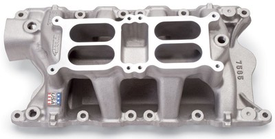 EDELBROCK 7585 - SBF Performer RPM Dual Quad Air Gap Intake Manifold ...