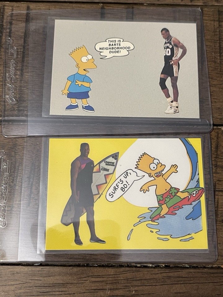 1997 Australia's Kellogg's The Simpsons Mega-Motion Set & 2 Bart Knows ...