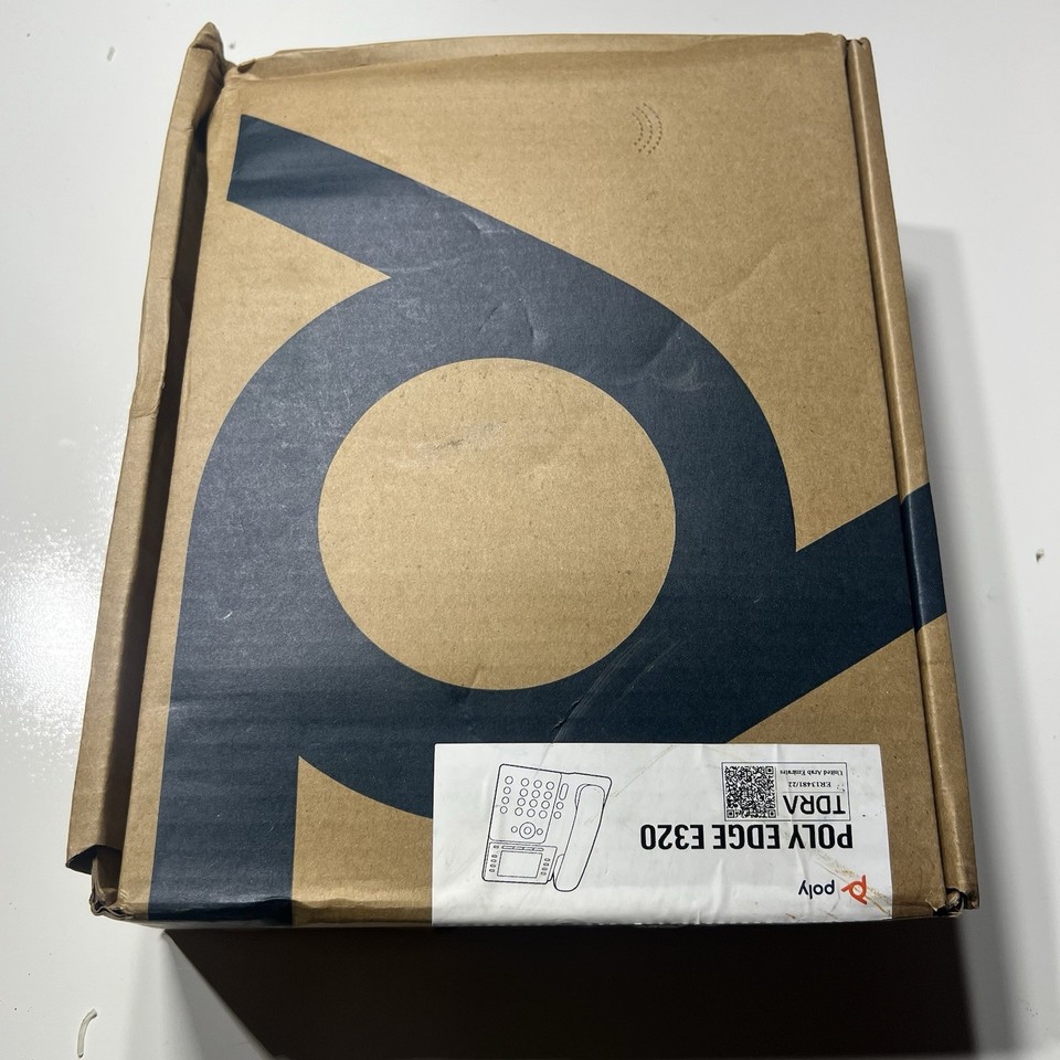 Poly Edge E320 IP Phone Corded Corded/Cordless Bluetooth Desktop/Wall ...