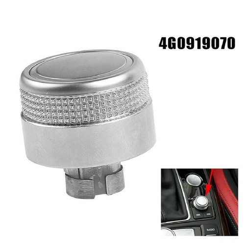 Lautstärkeregler MMI Alu Radio Knopf Drehknopf Für Audi A6/A7 4G0919070 ...
