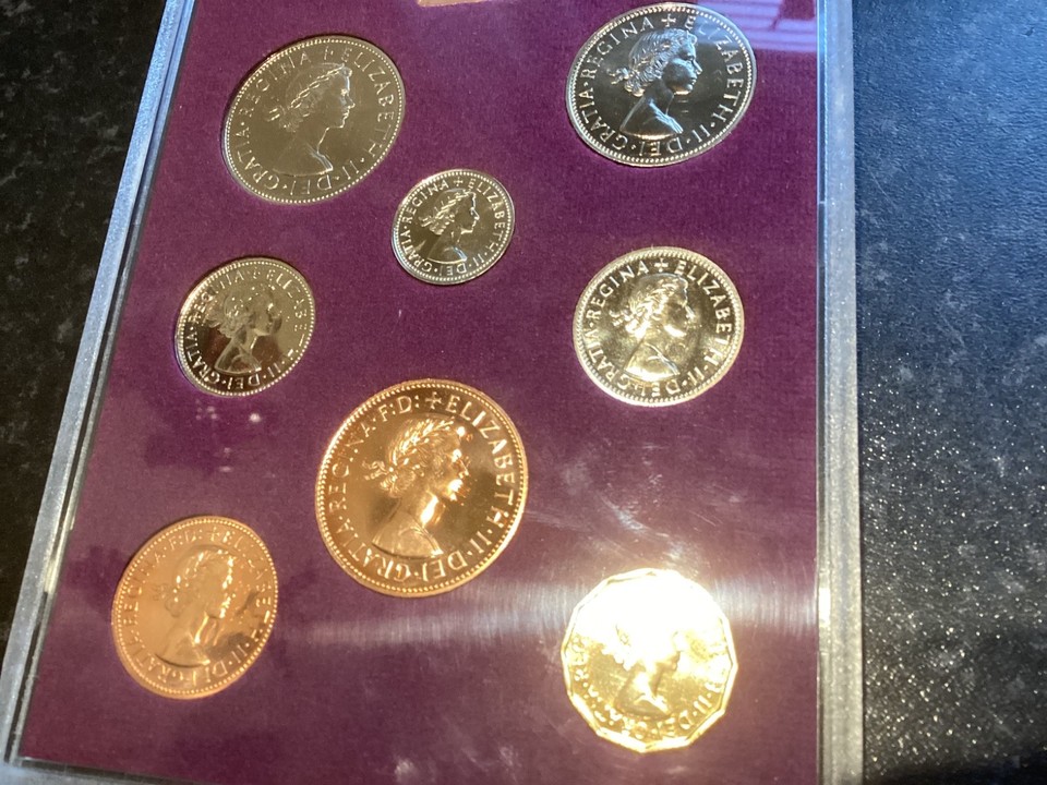 Royal Mint 1970 PROOF Coin Set. Last Pre Decimal Set. Sealed. Great ...