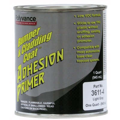Polyvance 3611-4 Bumper & Cladding Coat Gray Low VOC Adhesion Primer ...