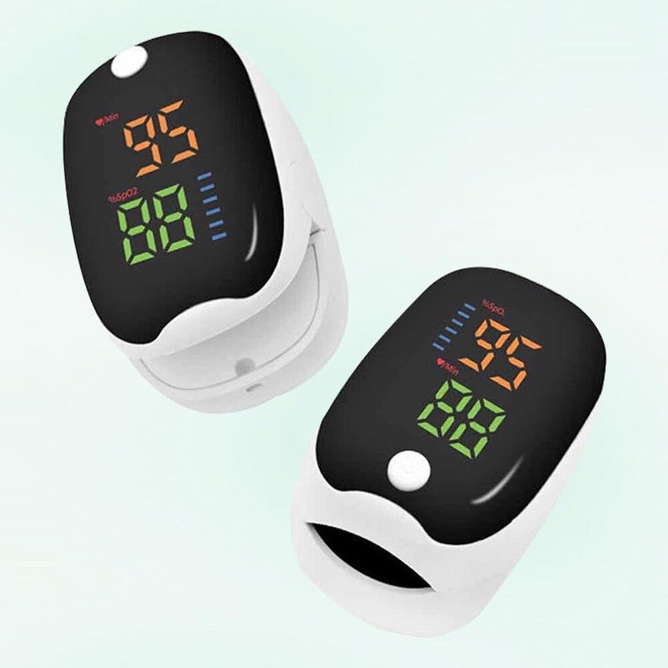 Fingertip Pulse Oximeter Mini SpO2 Meter with Perfusion Index for ...