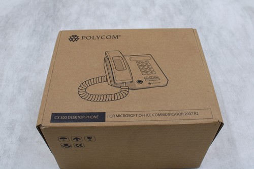 New Polycom CX300 R2 USB VoIP Desktop Phone For Microsoft w ...