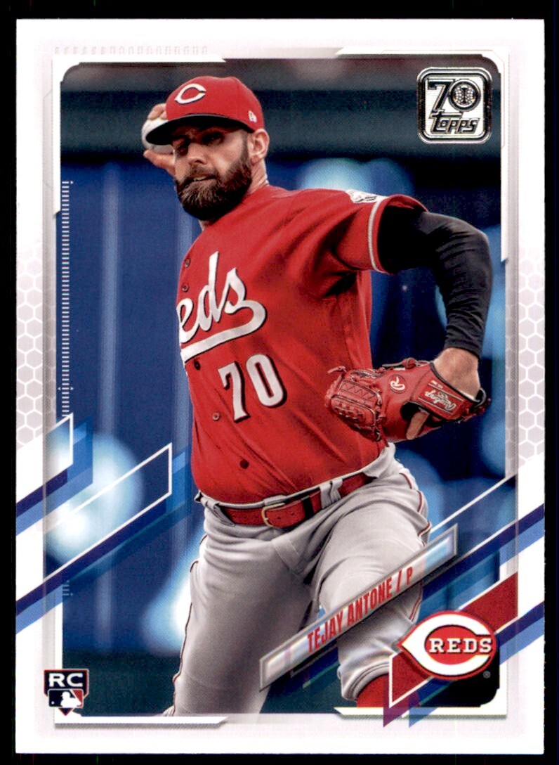Tejay Antone 2021 Topps Series 2 Rookie Card RC #333 Cincinnati Reds | eBay