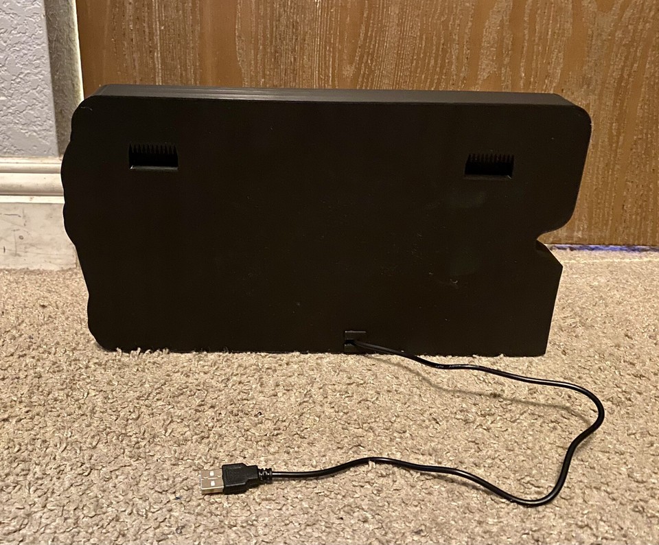 Light Up Blockbuster Video Decoration Sign Extra Large XXL 14” Wide | eBay