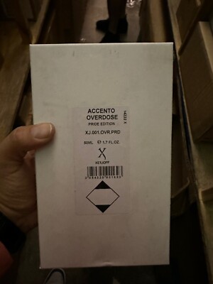 ACCENTO OVERDOSE EDP 50ml/1.7oz XERJOFF SEALED BOX *** PRIDE EDITION ...