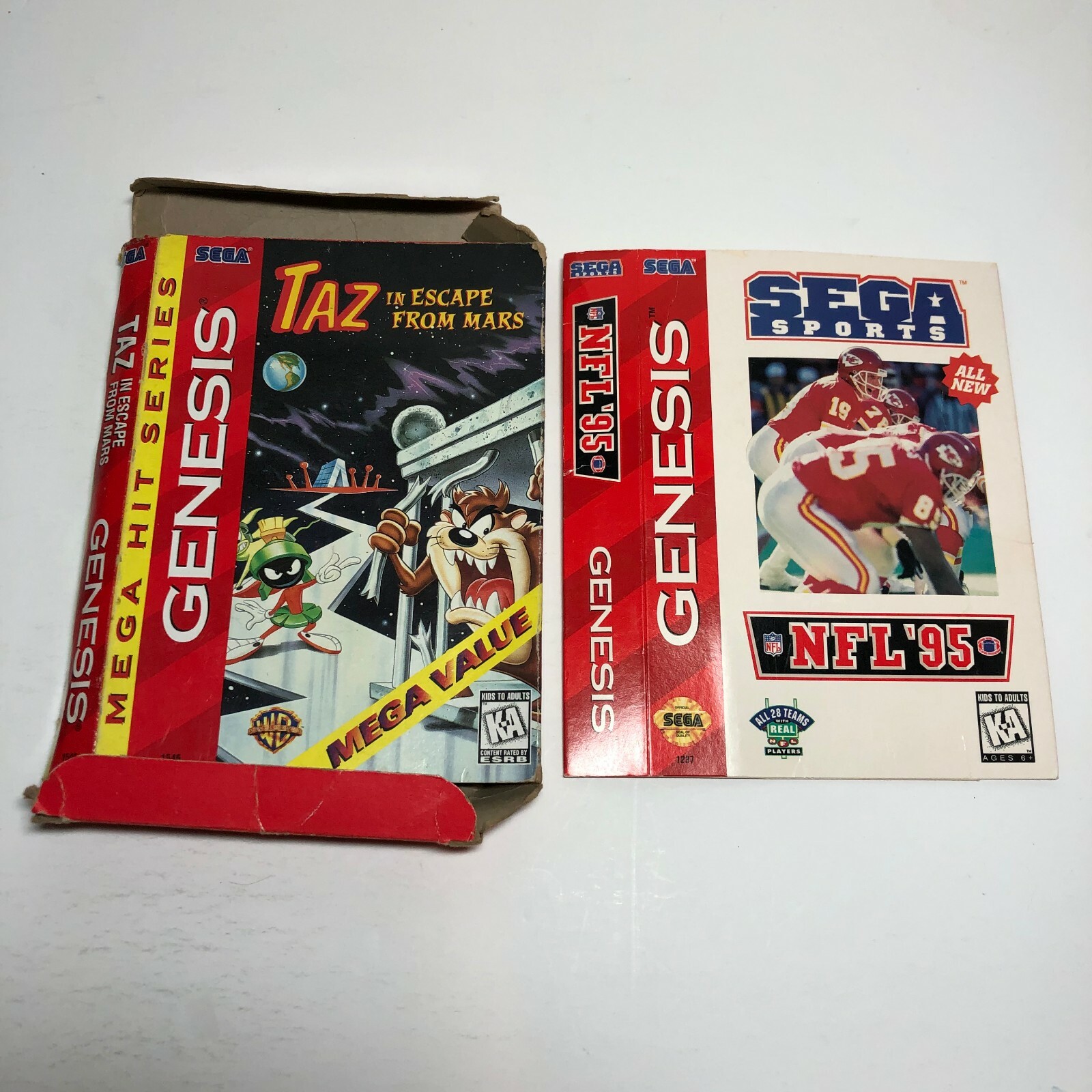 Lot of SEGA Genesis Artworks & Manuals Papers Space Harrier Jurassic ...