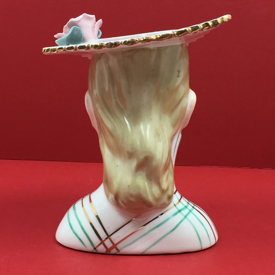 Vtg Head Vases 9 Choices: C7494, C3307A, K962, C3959B, Lefton's 2705 ...
