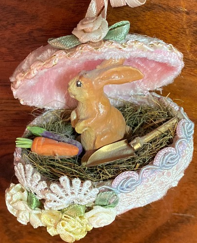 Katherine's collection Easter Bunny Velvet Egg Centerpiece by Wayne ...