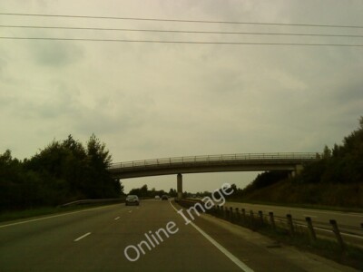 Photo 6x4 Bridge over the A419 near Latton Cricklade c2010 | eBay UK