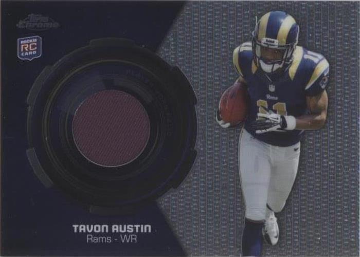 2013 Topps Chrome - Rookie Relics Tavon Austin #RR-TA (MEM, RC) for ...