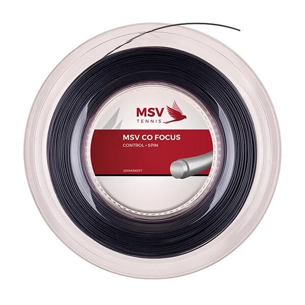 MSV CO FOCUS 16 1.27mm Tennis String 200m Reel - Control + Spin | eBay