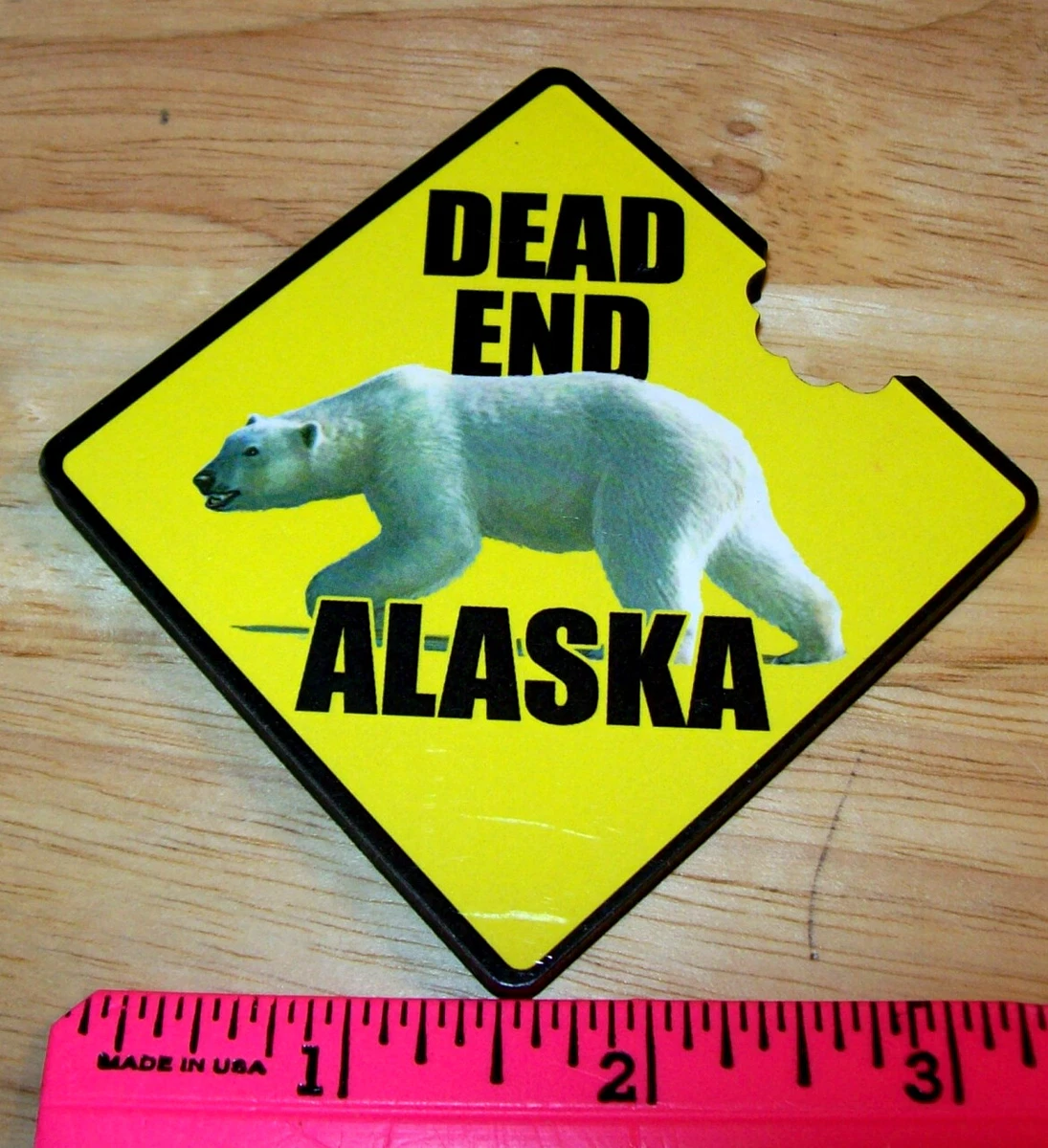 Polar Bear Crossing Sign
