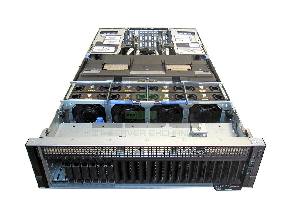 Dell R940 8SFF Server 4x Gold 6140 72-Core 2.3GHz 1.5TB RAM H730P RAID ...