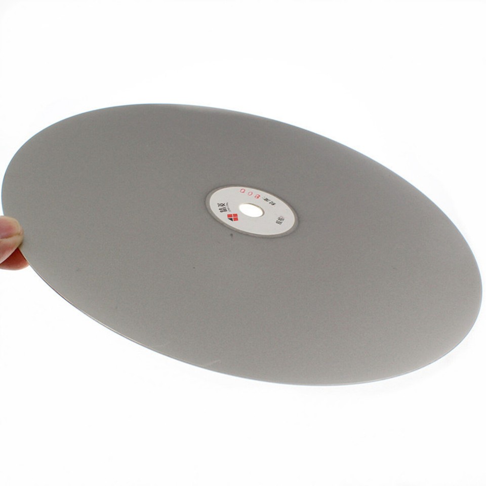 12" inch Diamond Grinding Disc Grit 46-2000 Flat Lap Disk Abrasive ...