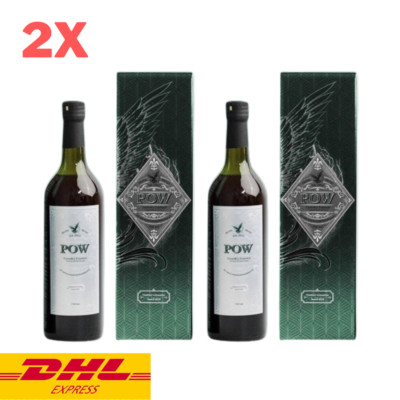 2x Pow Max Plu Kow Beverage Herbal Drink Essence Body Balance Healthy ...