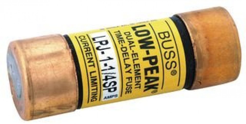 Bussmann LPJ-15SP 15 Amp Low-Peak Dual Element Time Delay Current ...
