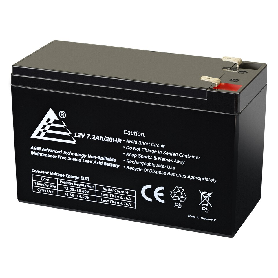 SEALED LEAD ACID BATTERY 6V 12V 18Ah 12Ah 10Ah 9Ah 7.2Ah 7Ah 5Ah 4.5Ah ...