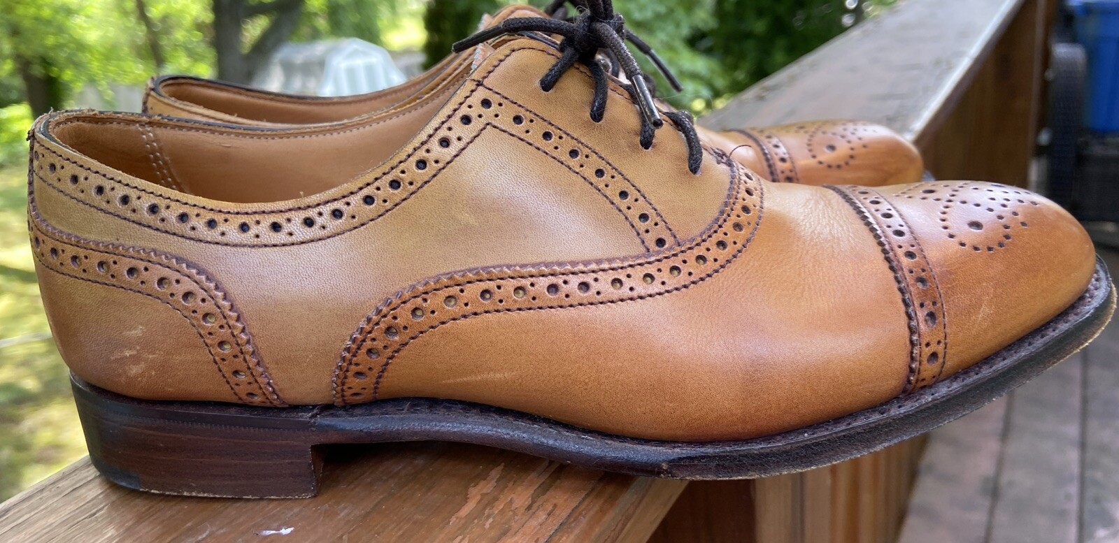 Joseph Cheaney Darcey Semi Brogue Original Chestnut C… - Gem