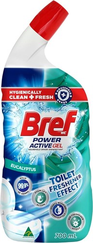 Bref Ultimate Gel Citrus Toilet Cleaner 600ML - Ultra Bleach Power-Au ...